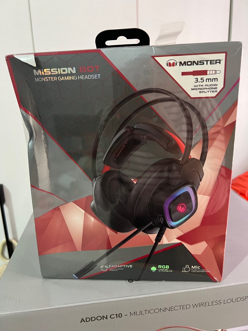 Mission Bot - Monster Gaming Headset, Audio, Headphones & Headsets on ...