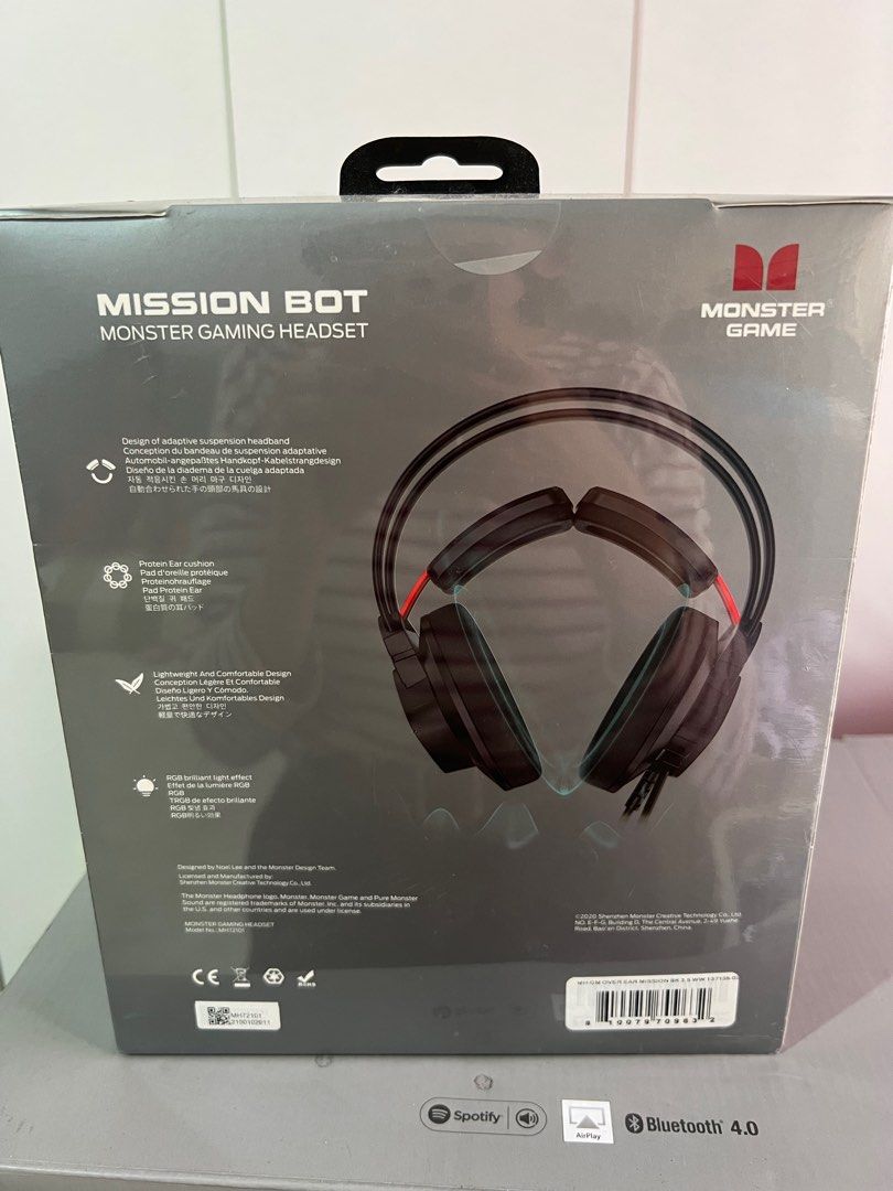 Mission Bot - Monster Gaming Headset, Audio, Headphones & Headsets on ...