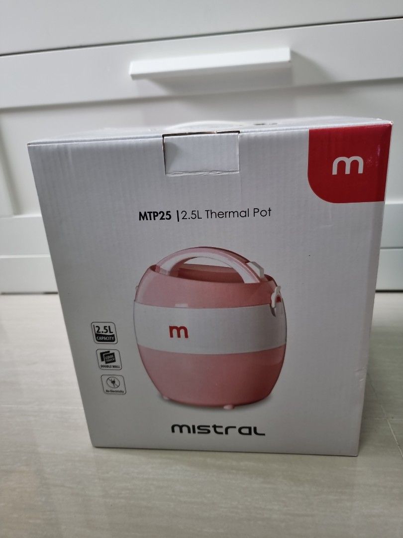Mistral 2.5L Thermal Pot, TV & Home Appliances, Kitchen Appliances ...