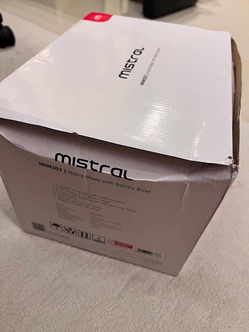 Mistral mixer MHM502, TV & Home Appliances, Kitchen Appliances, Hand ...