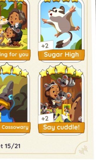 Monopoly Go Sticker Say Cuddle Australian Outback, Hobbies & Toys, Toys ...