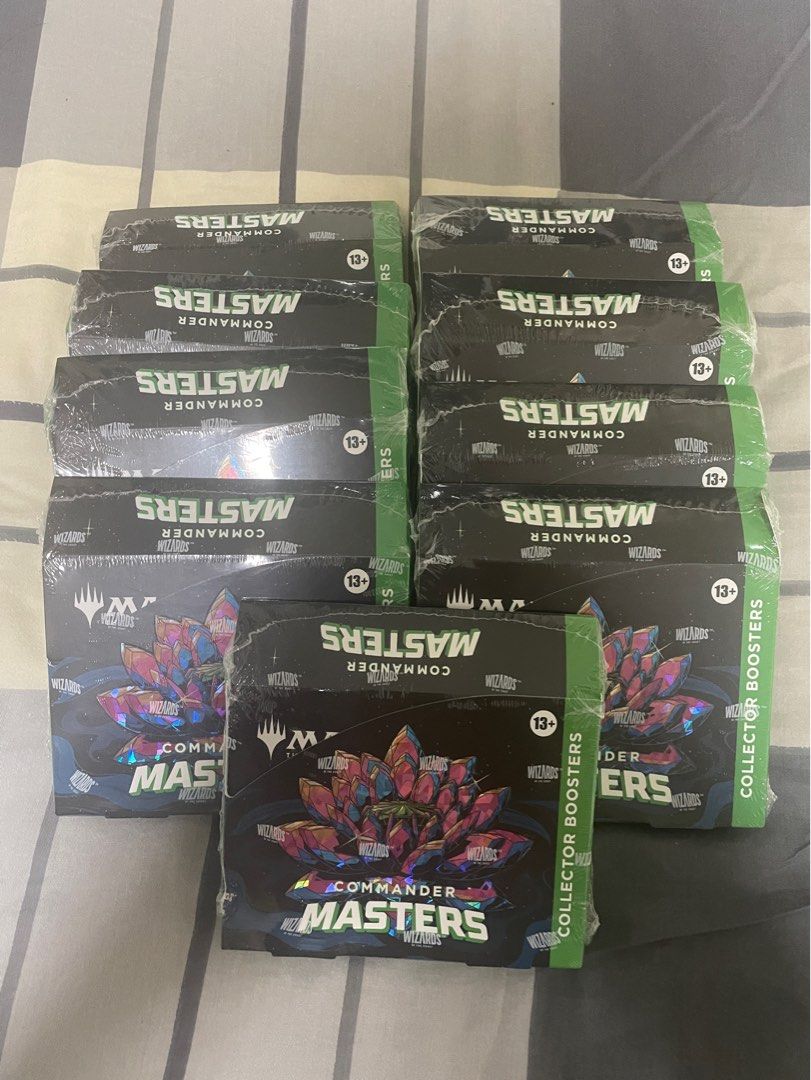 MTG Commander Masters Collector Booster Box, Hobbies & Toys, Toys & Games on Carousell