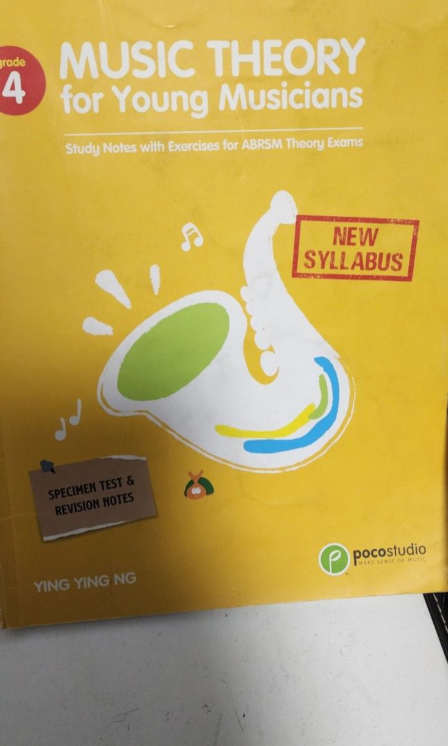 MUSIC THEORY BOOK POCO GRADE 1 GRADE3 GRADE 4 and discovering music ...