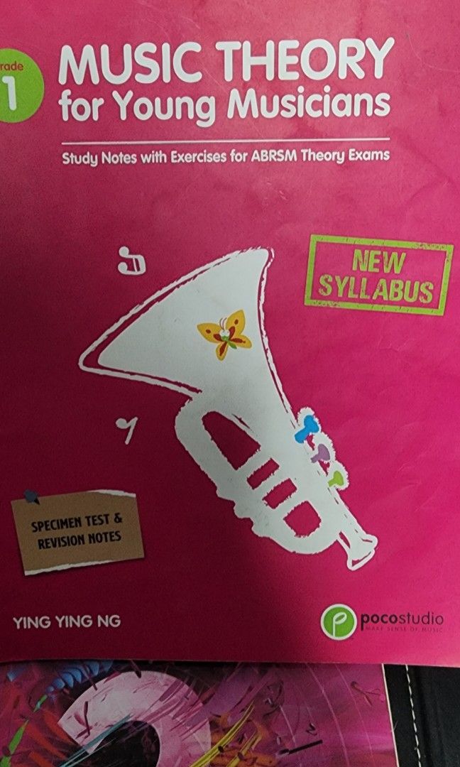 MUSIC THEORY BOOK POCO GRADE 1 GRADE3 GRADE 4 and discovering music ...
