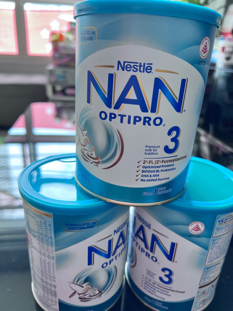 Nan Optipro 3, Babies & Kids, Nursing & Feeding, Breastfeeding & Bottle ...