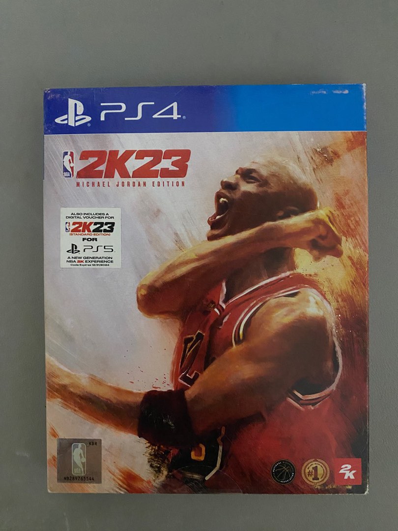 NBA 2k23 ps4 Michael Jordan Edition on Carousell