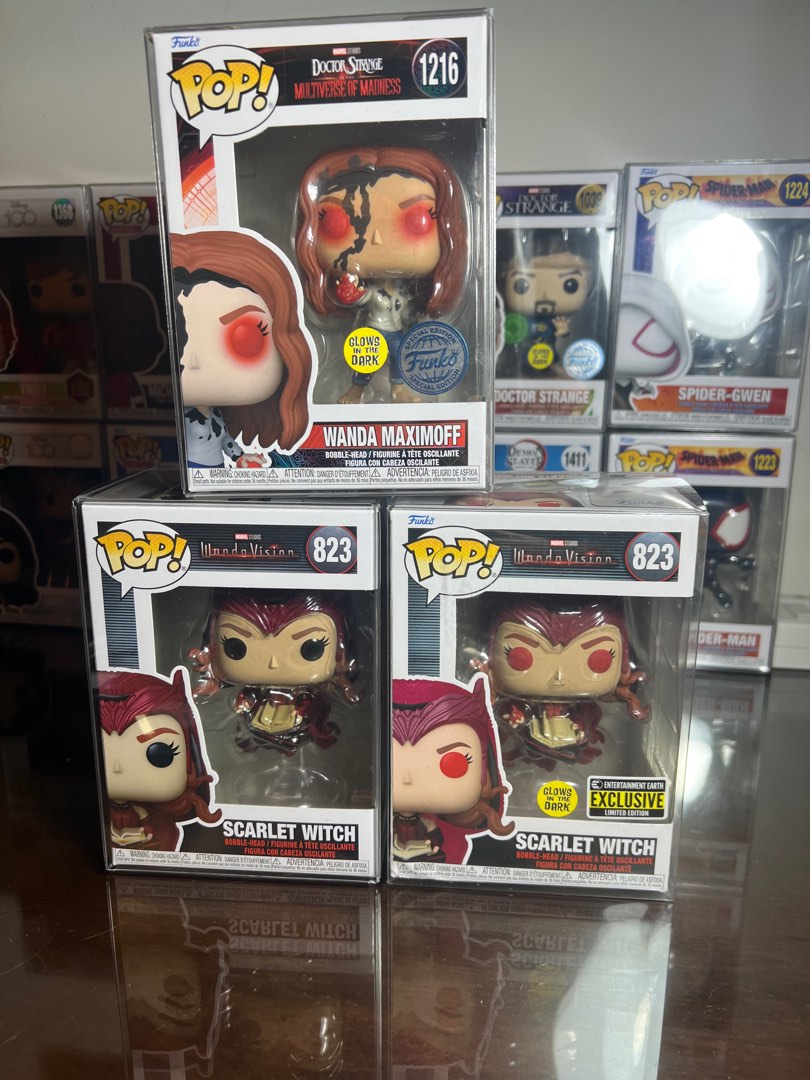 Negotiable | Scarlet Witch / Wanda Maximoff Funko Pops on Carousell
