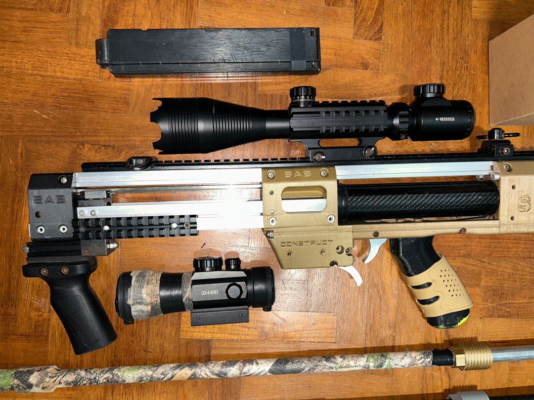 Nerf Sabre Sab Construct Sniper Version Blaster, Hobbies & Toys, Toys ...