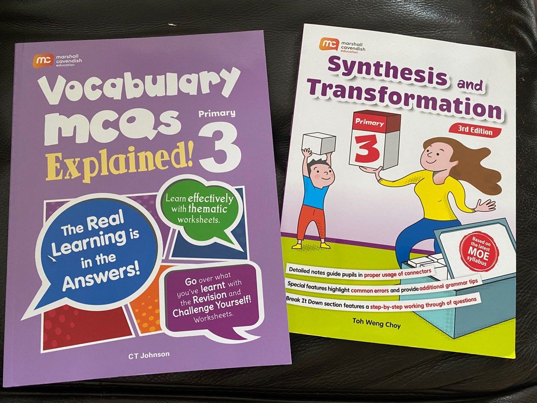 *New* P3 English Vocabulary and Synthesis Bundle, Hobbies & Toys, Books ...