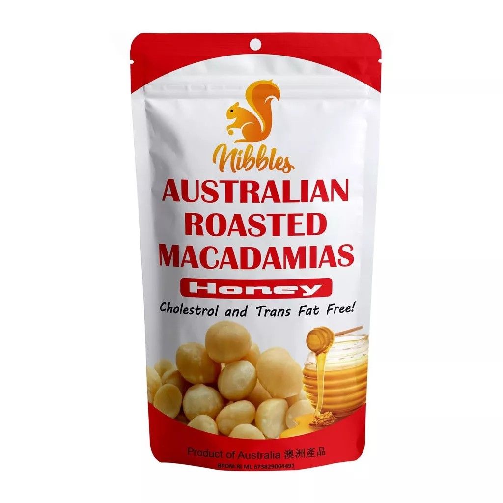 Nibbles Australian roasted macadamia nuts assorted flavours nut mix ...