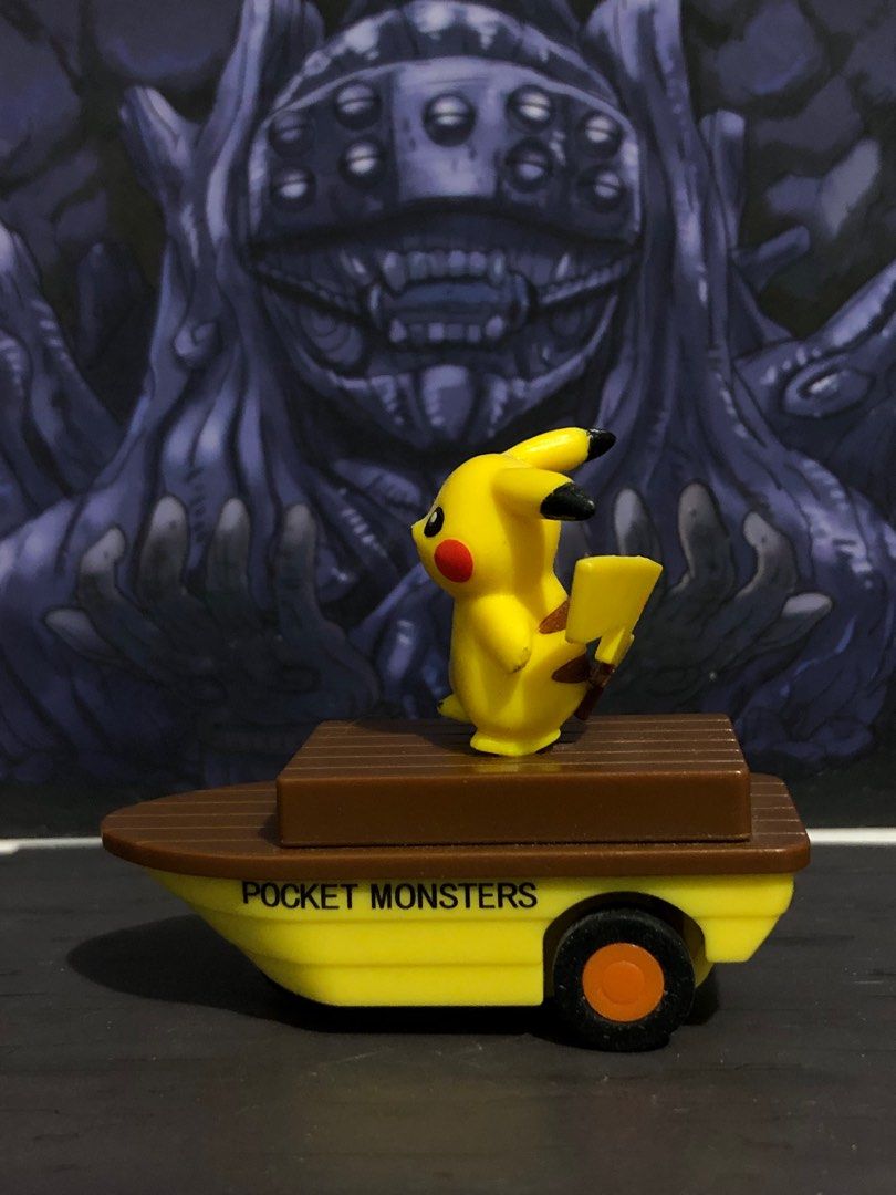 Nintendo Pokemon Pikachu Pull Back Boat on Carousell