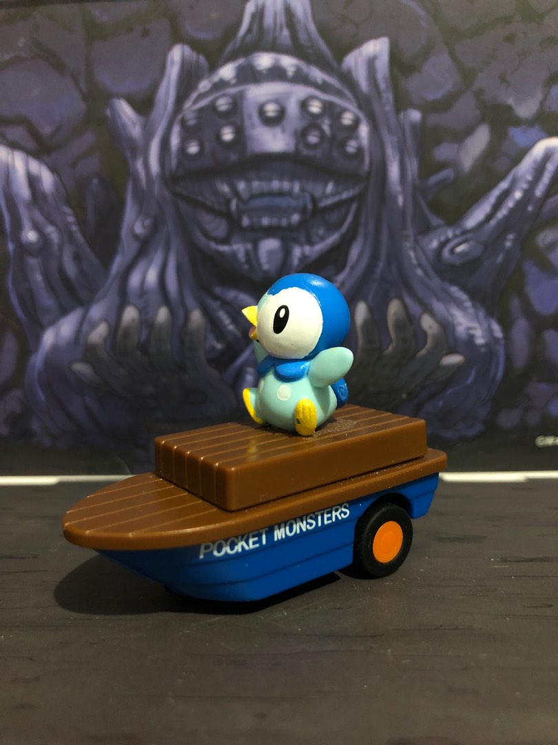 Nintendo Pokemon Piplup Pull Back Boat on Carousell