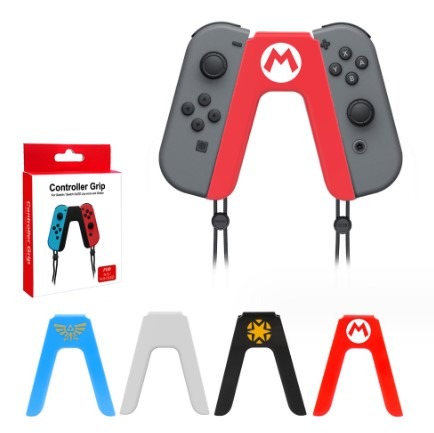 Nintendo Switch Controller Grip Handle V Shape Joycon Handle (H0666 ...