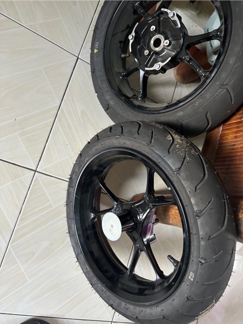 NMax V2 stock mags and tires, Motorbikes, Motorbike Parts & Accessories ...