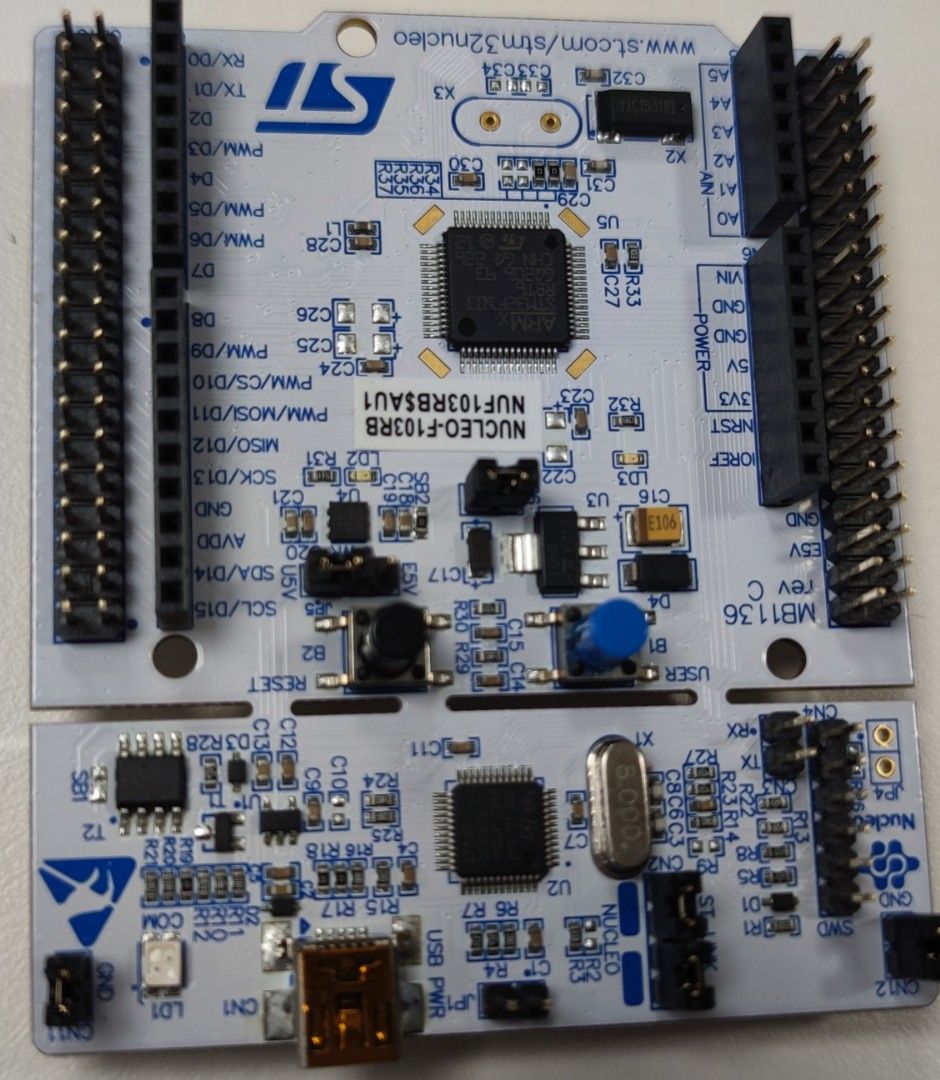 Nucleo-F103RB development board stm32f103, 電腦＆科技, 商務用科技產品 - Carousell