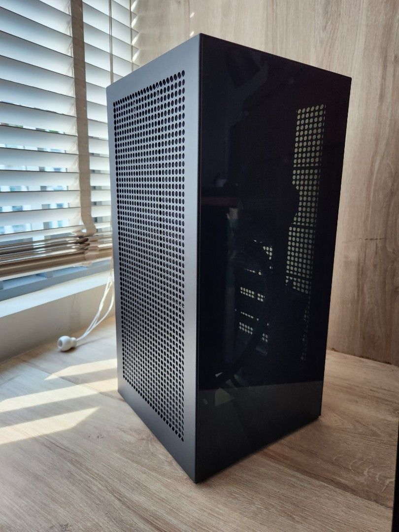 NZXT H1 v2 ITX case (includes PSU, AIO), Computers & Tech, Parts ...