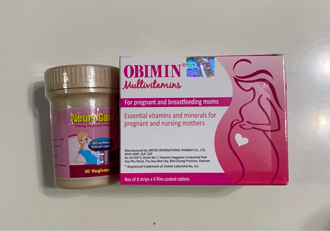 Obimin multivitamin, Health & Nutrition, Health Supplements, Vitamins ...