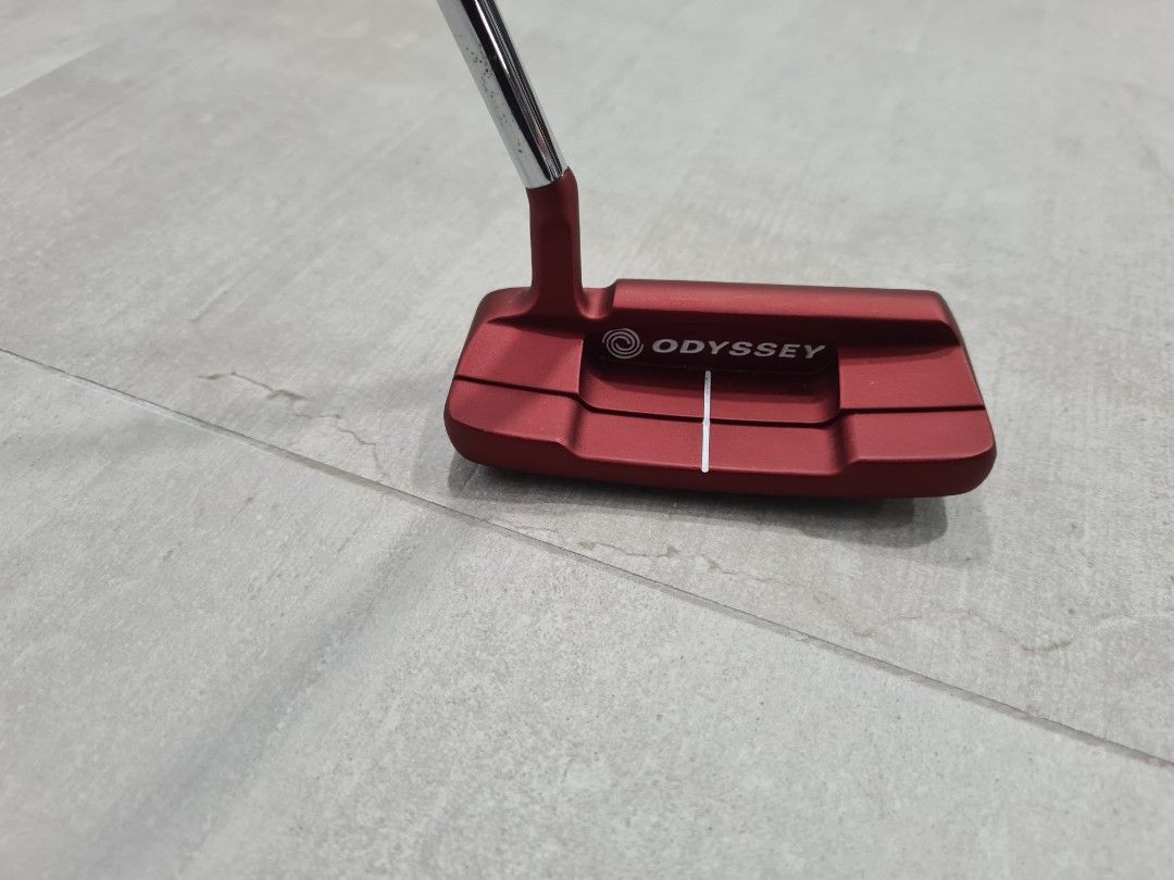 Odyssey putter O-works 1WS Red, Sports Equipment, Sports & Games, Golf ...