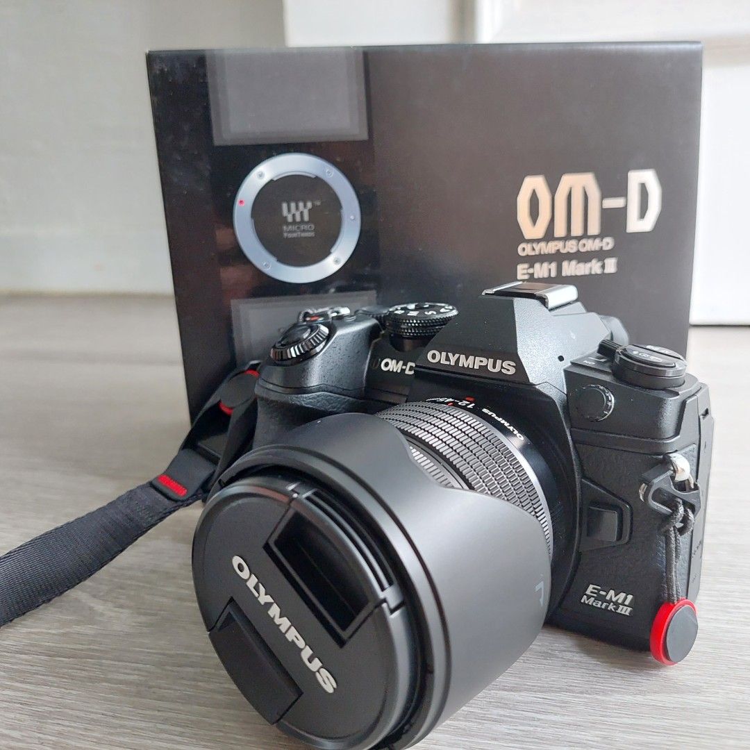 Olympus EM 1 Mark iii with 12-45 F4 Pro Lens, Photography, Cameras on ...