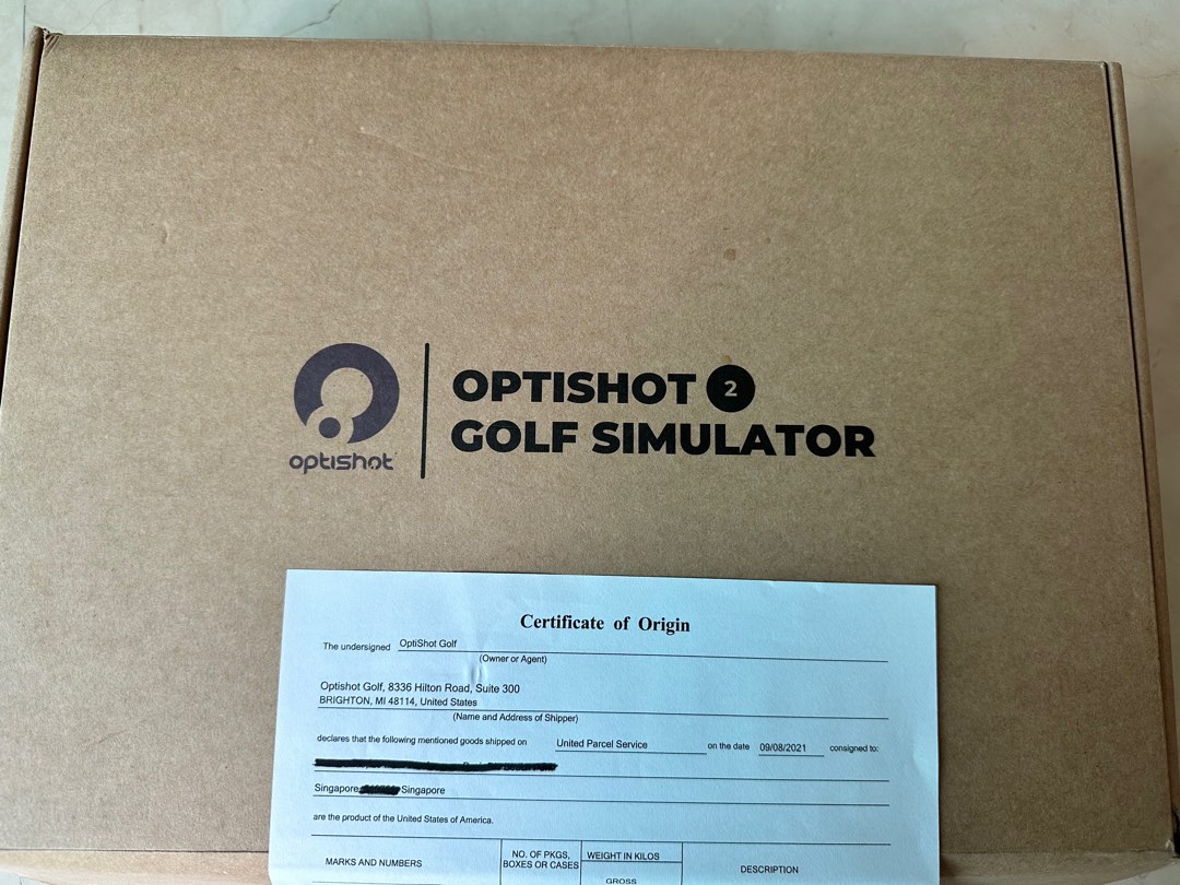Optishot 2 golf simulator, launch monitor, Sports Equipment, Sports ...