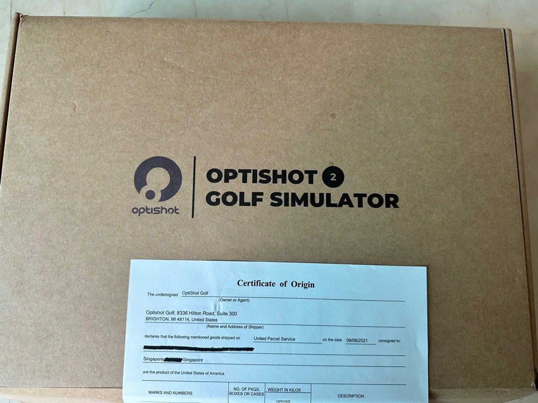 Optishot 2 golf simulator, launch monitor, Sports Equipment, Sports ...
