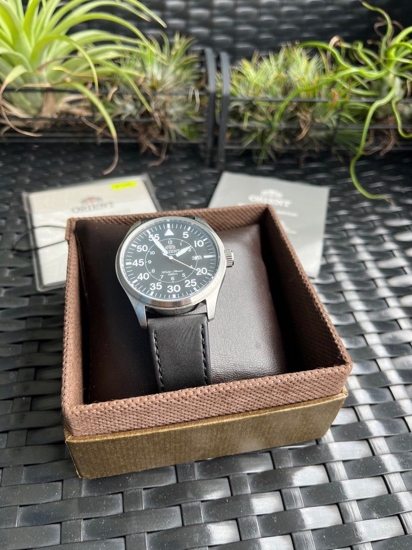 Orient Flight Aviator v1 FER2A003B0 Automatic Watch, Men's Fashion ...