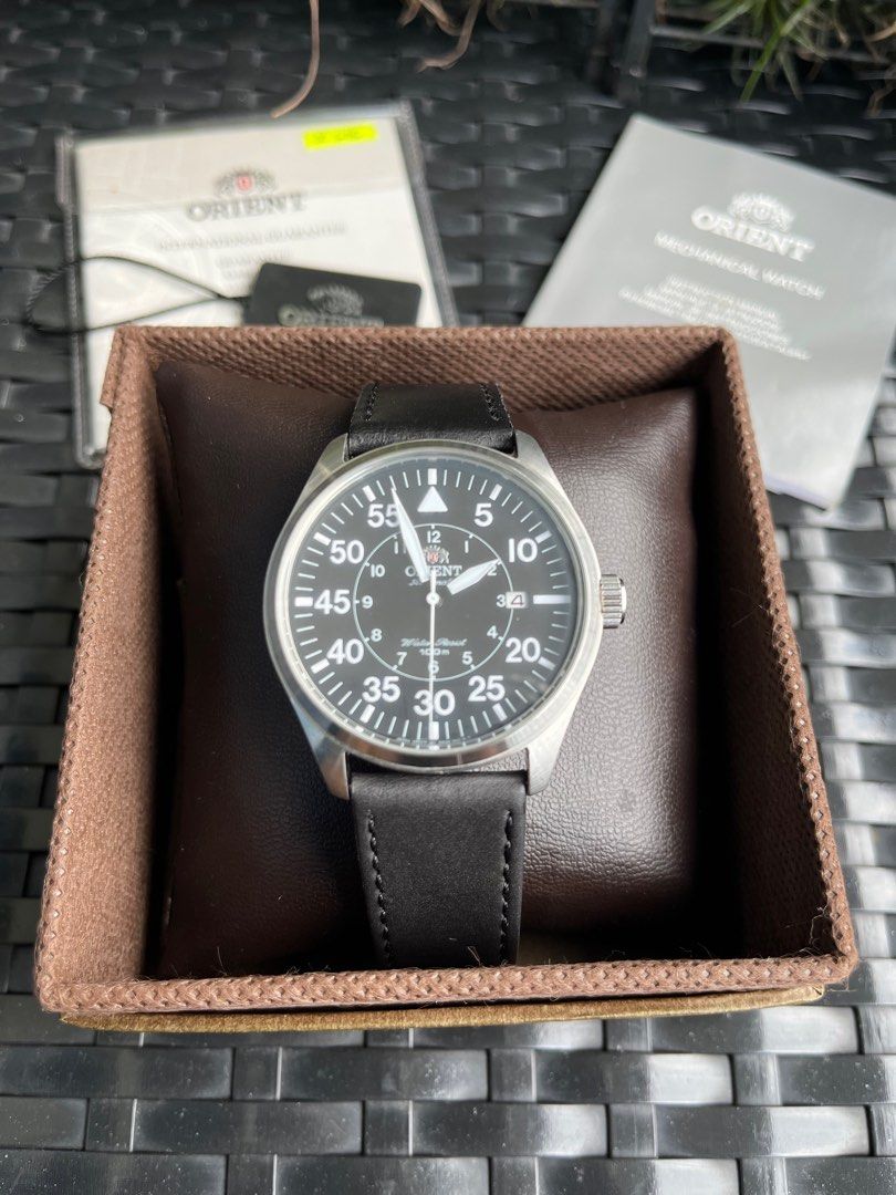 Orient Flight Aviator v1 FER2A003B0 Automatic Watch, Men's Fashion ...