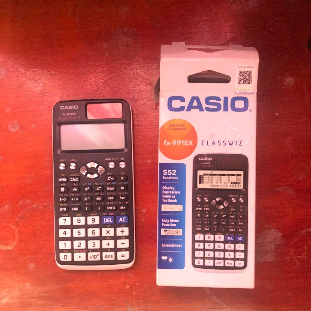 Original Casio FX-991EX Classwiz Calculator - SOLD, Mobile Phones ...