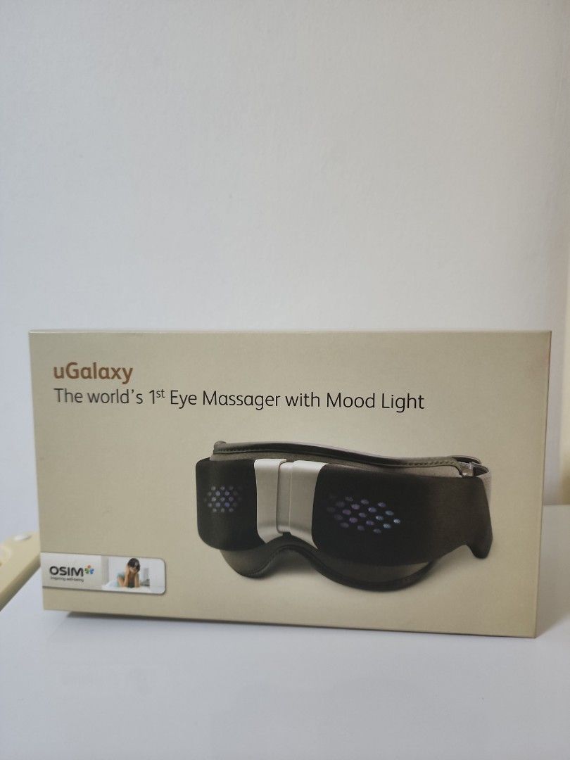Osim ugalaxy eye massager with mood light, Health & Nutrition, Massage ...