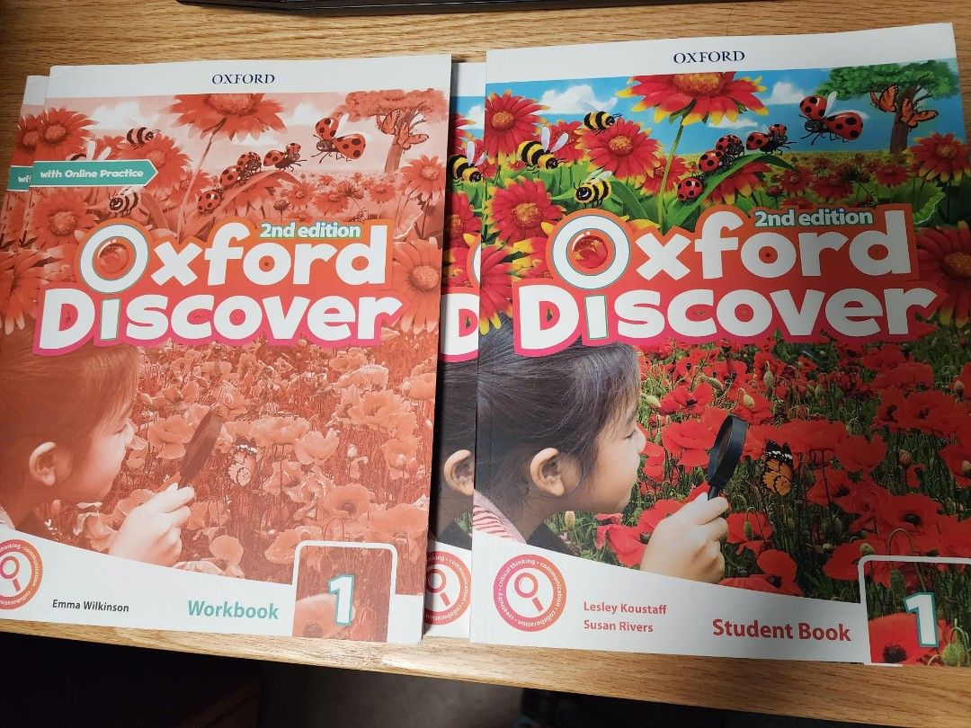 Oxford Discovery Book 1 student book and workbook 現貨 有online code 未用過 ...