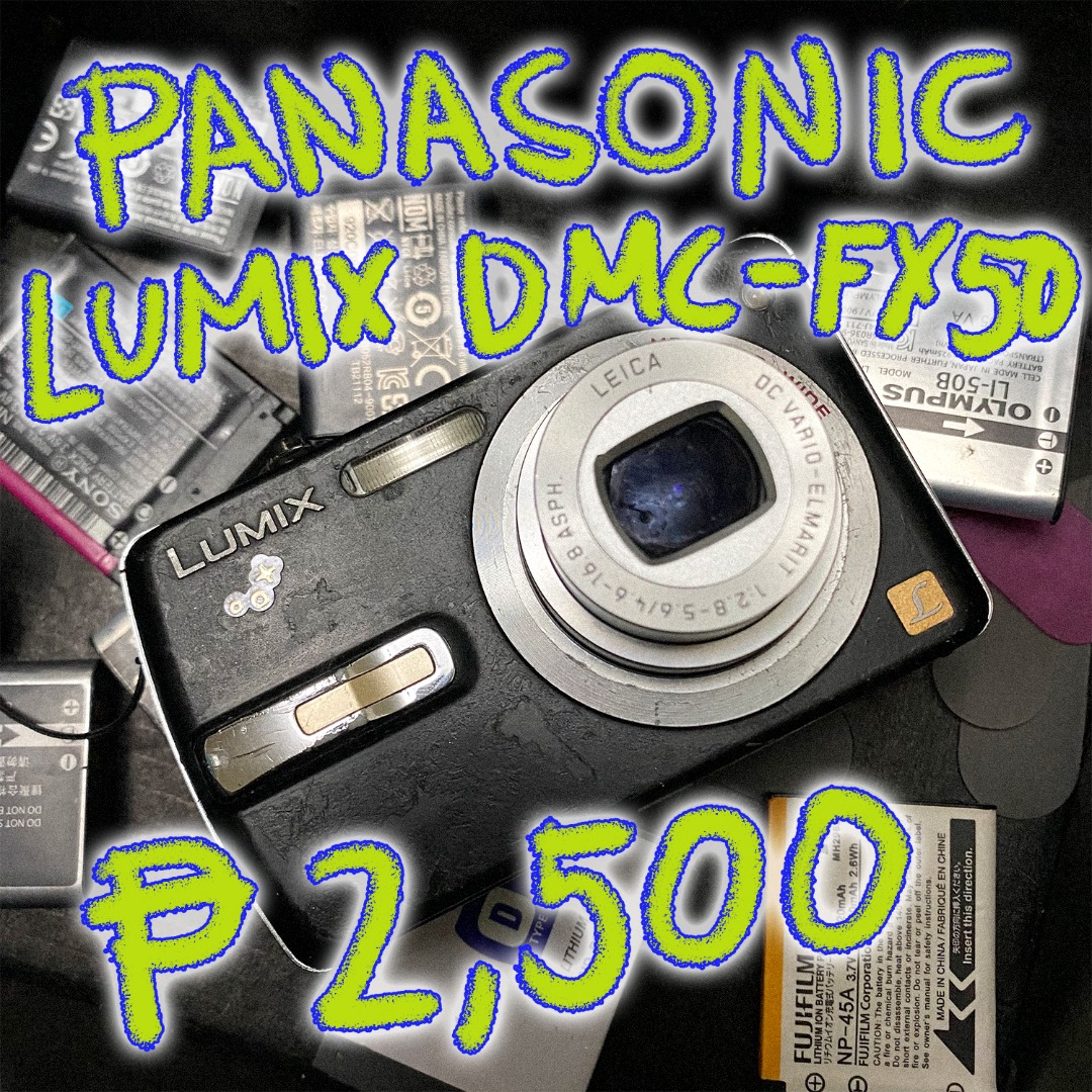 ‼️SALE‼️PANASONIC LUMIX DMC-FX50 - digital camera, Photography, Cameras ...