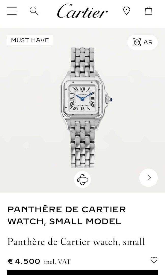 Panthere de Cartier Japan movt on Carousell