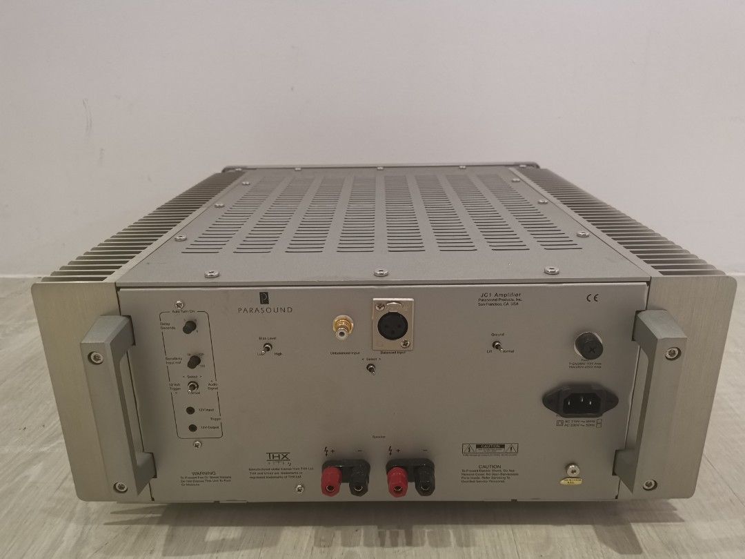 Parasound JC1 MonoBlock Power Amplifier, Audio, Soundbars, Speakers ...