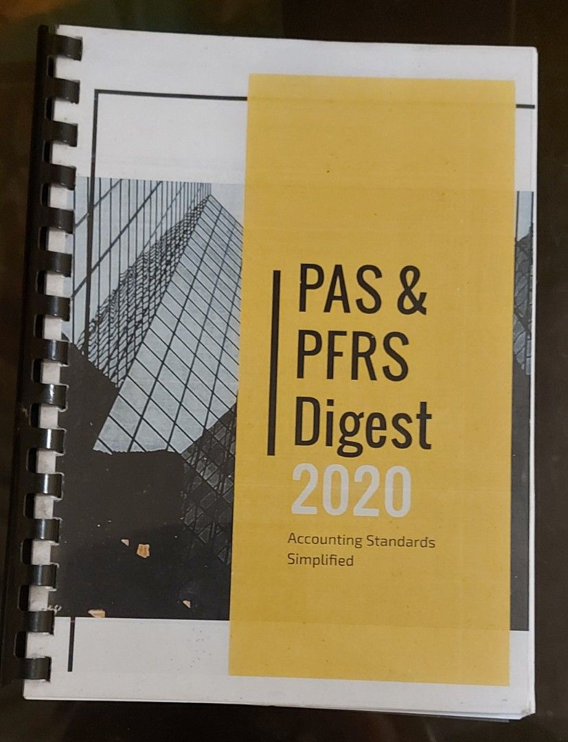 PAS & PFRS Digest 2020, Hobbies & Toys, Books & Magazines, Textbooks on ...
