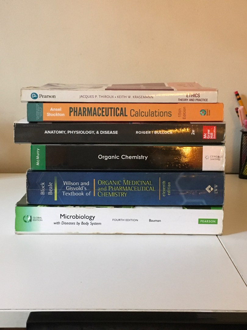 Pharmacy Books, Hobbies & Toys, Books & Magazines, Textbooks on Carousell