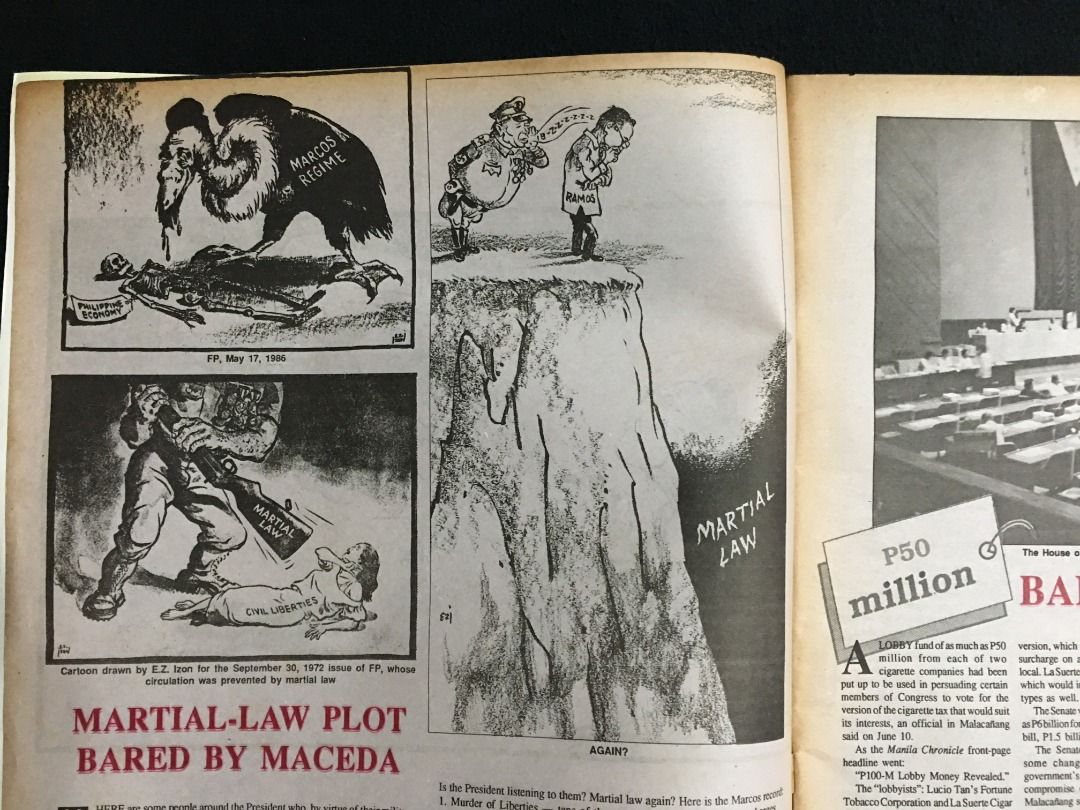 Philippines Free Press Manila Mayor Alfredo Lim Cover June 26, 1993 on Carousell