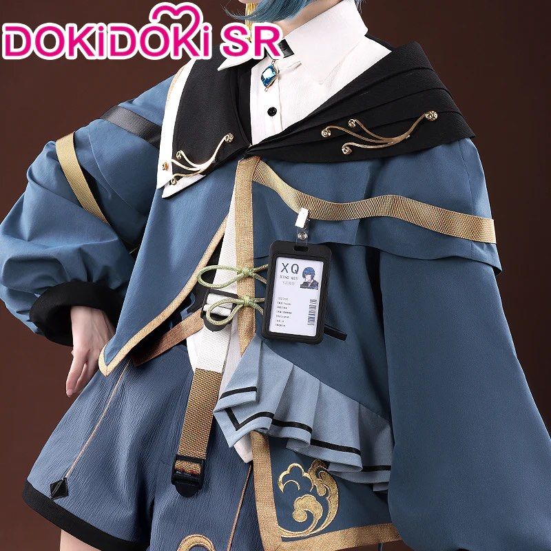 [PO] Xing Qiu Doujin Casual Cosplay Genshin Impact Xingqiu Dokidoki ...