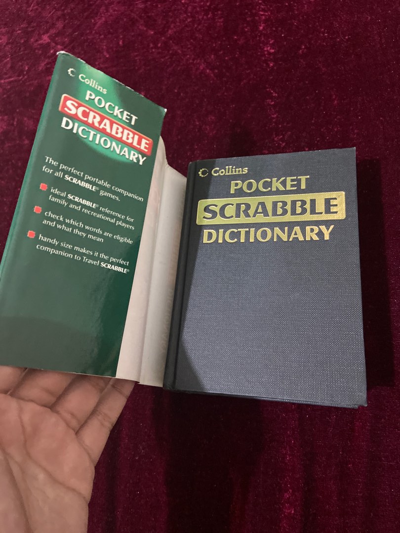 Pocket SCRABBLE Dictionary (pre-loved) on Carousell
