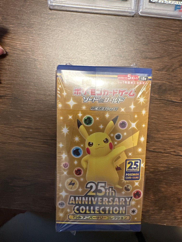 Pokemon 25th Anniversary Collection S8a Japanese Booster Box, Hobbies & Toys, Toys & Games on ...