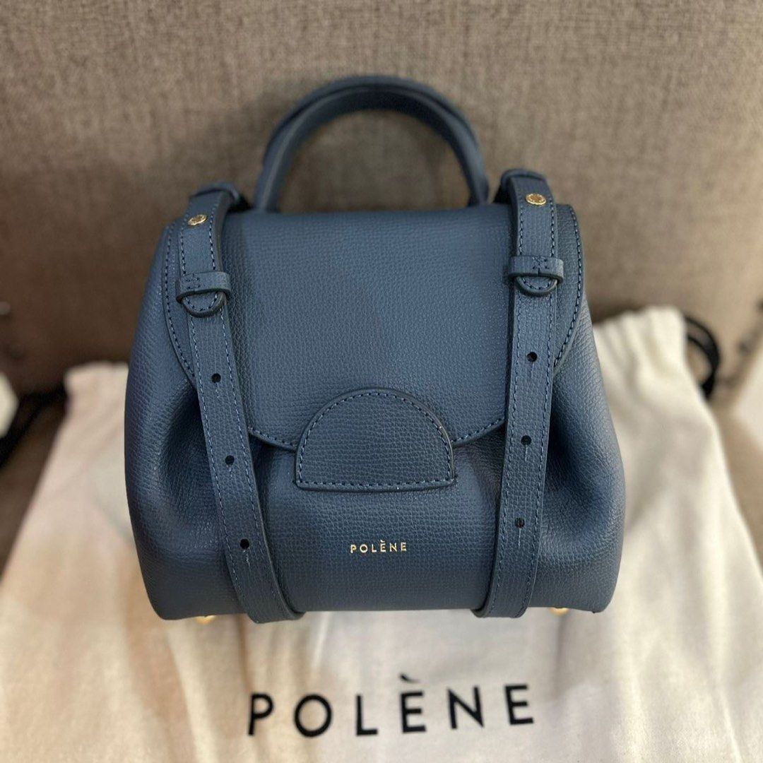 Polene Numero Uno Nano Blue (cs), Barang Mewah, Tas & Dompet di Carousell