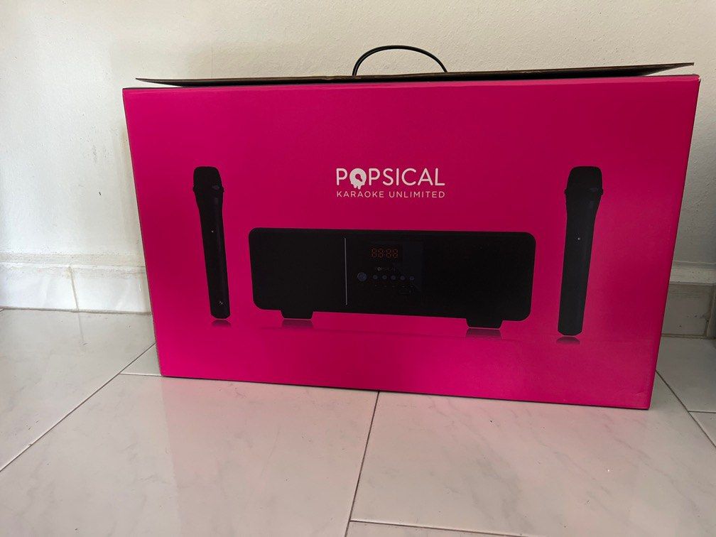 Popsical Bundle with Soundbar & Microphones, TV & Home Appliances, TV ...