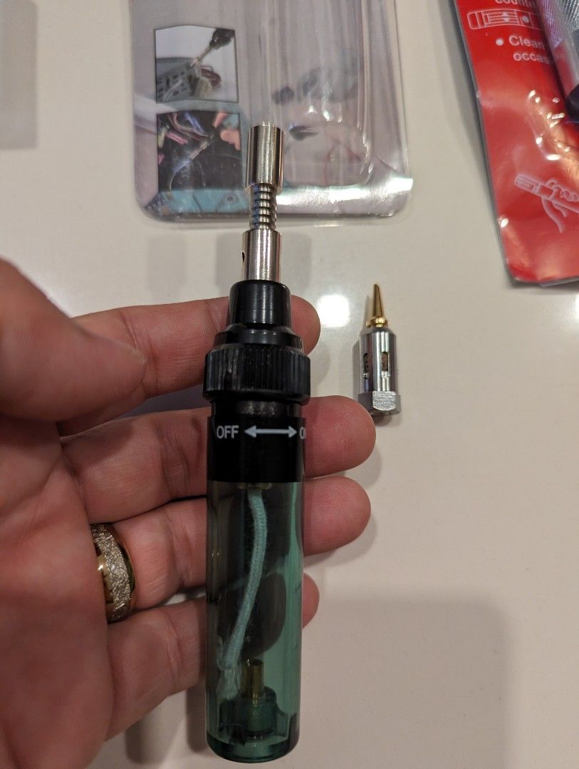 Portable Gas Soldering Iron plus accessories, Furniture & Home Living ...
