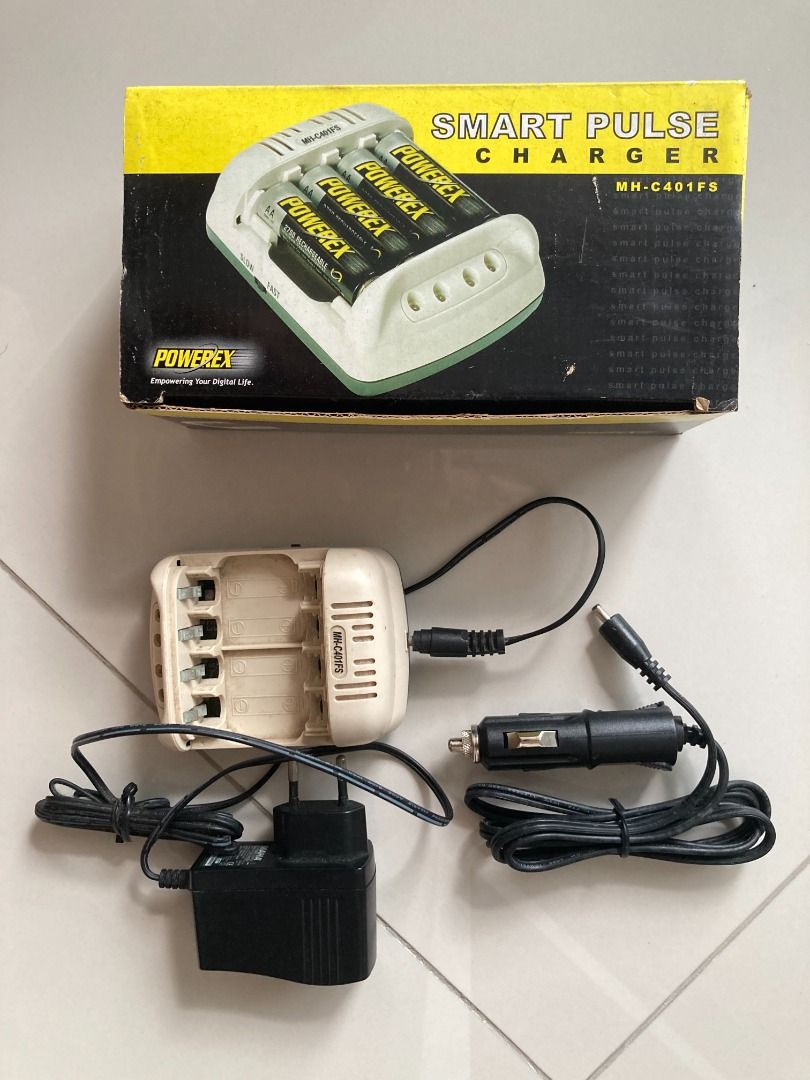 MAHA Powerex Battery Charger - MH-C401FS, Photography, Photography Accessories, Batteries ...