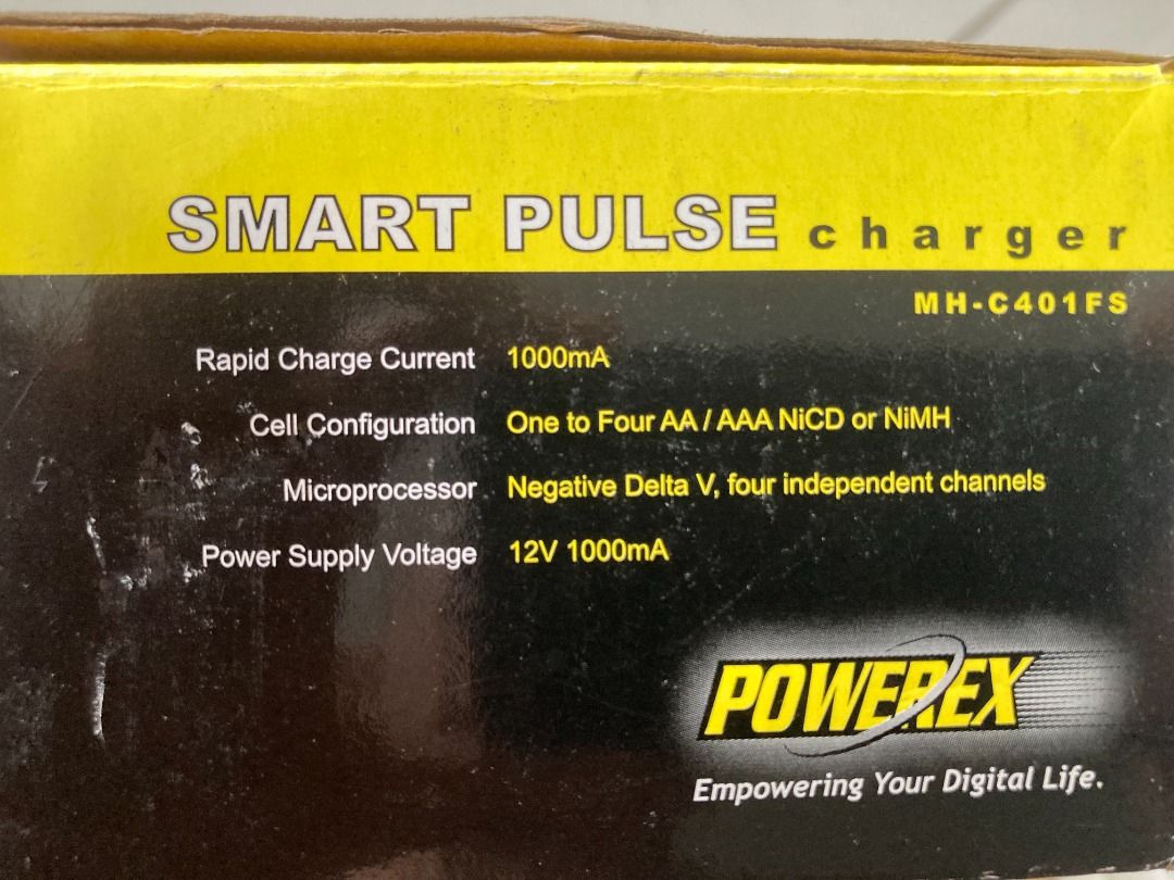 MAHA Powerex Battery Charger - MH-C401FS, Photography, Photography Accessories, Batteries ...
