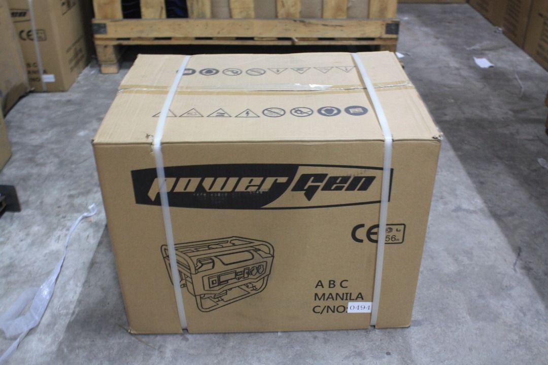 Powergen Portable Gasoline Generator 3500A 2.5kW on Carousell