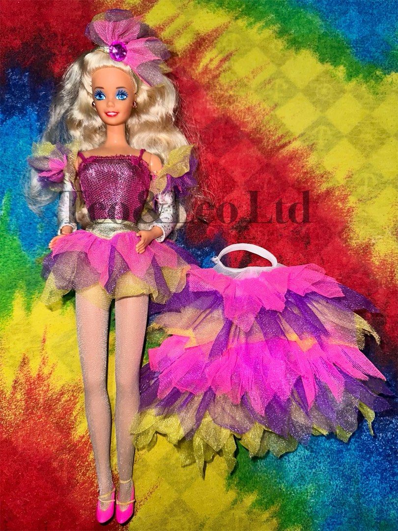 Preloved Barbie Rockettes Doll Incomplete on Carousell