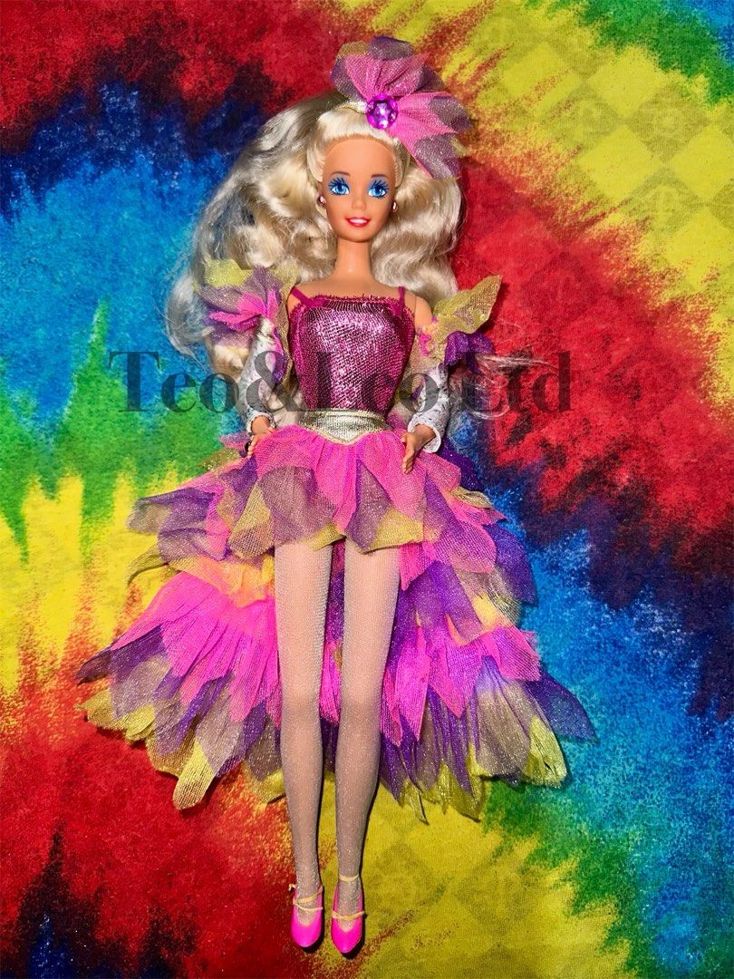 Preloved Barbie Rockettes Doll Incomplete on Carousell