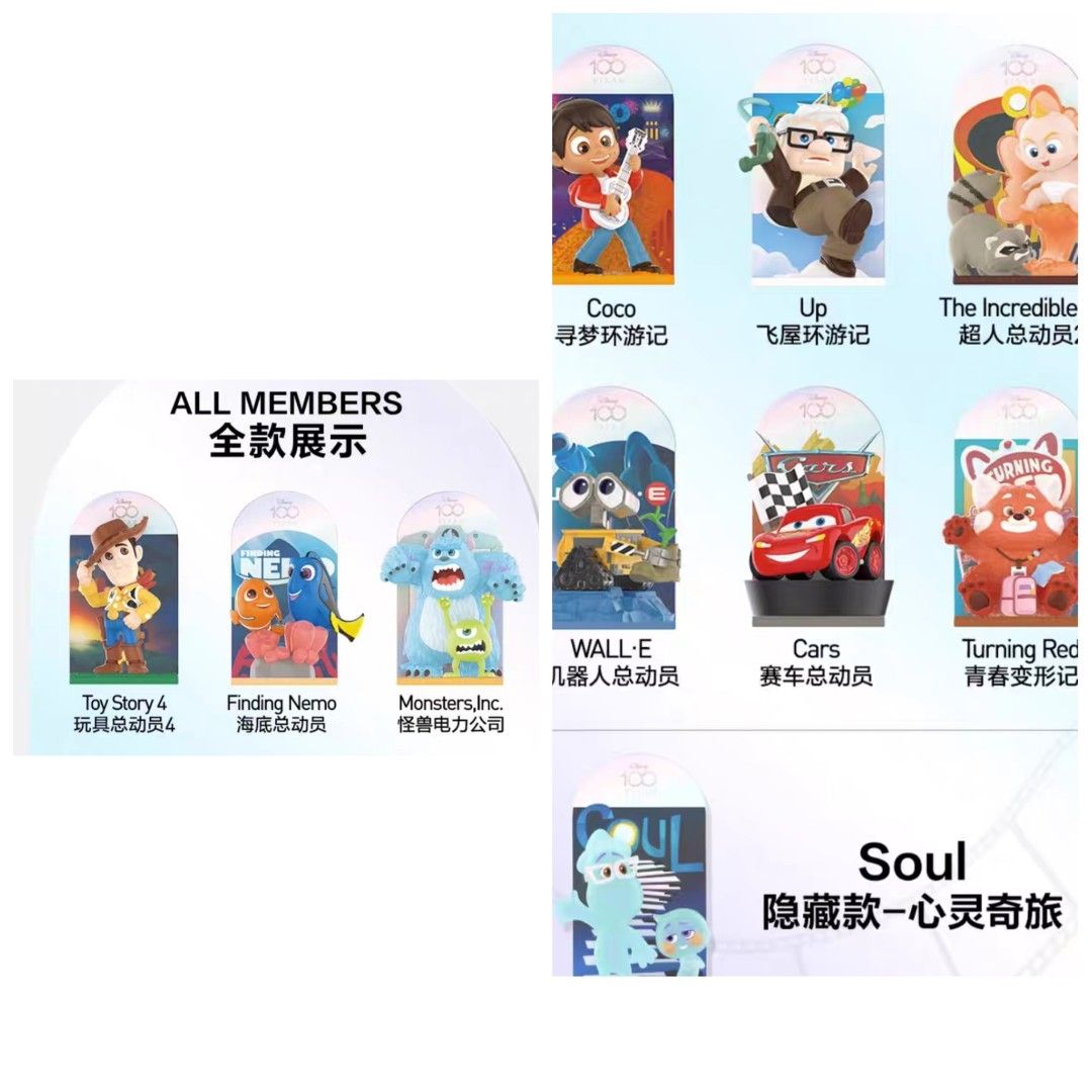 Preorder (Confirmed Design) - Pop Mart popmart Disney 100 Anniversary ...