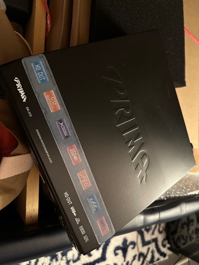 PRIMA DVD播放器 BK-372, 家庭電器, 電視 & 其他娛樂, 藍光及播放器 - Carousell