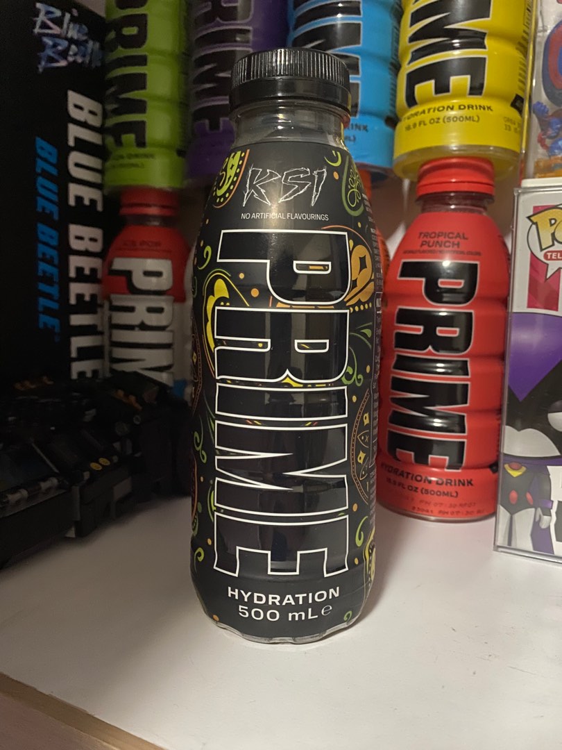 Prime Hydration KSI Flavour, 嘢食 & 嘢飲, 飲料 - Carousell